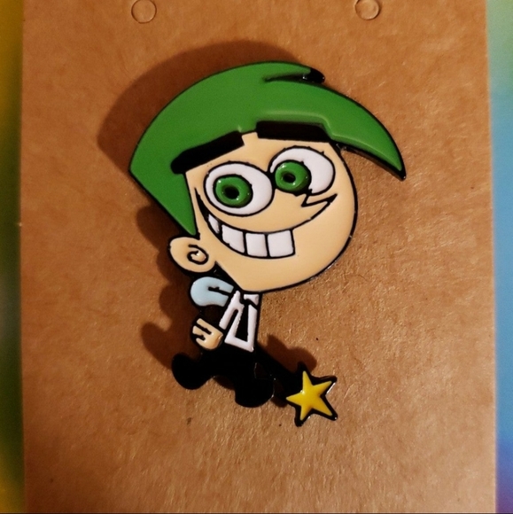 Jewelry | Fairly Oddparents Cosmo Enamel Pin | Poshmark